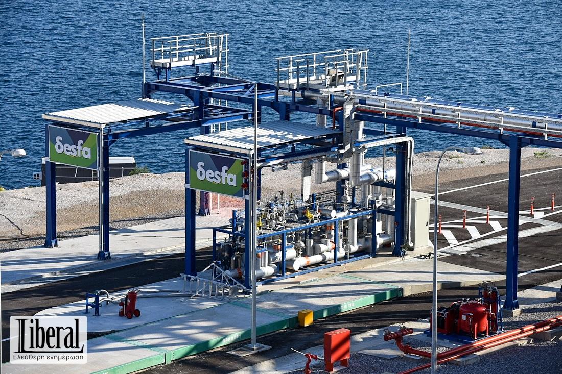 ΔΕΣΦΑ: Εγκαινίασε το νέο σταθμό LNG Truck Loading στη Ρεβυθούσα | Liberal.gr